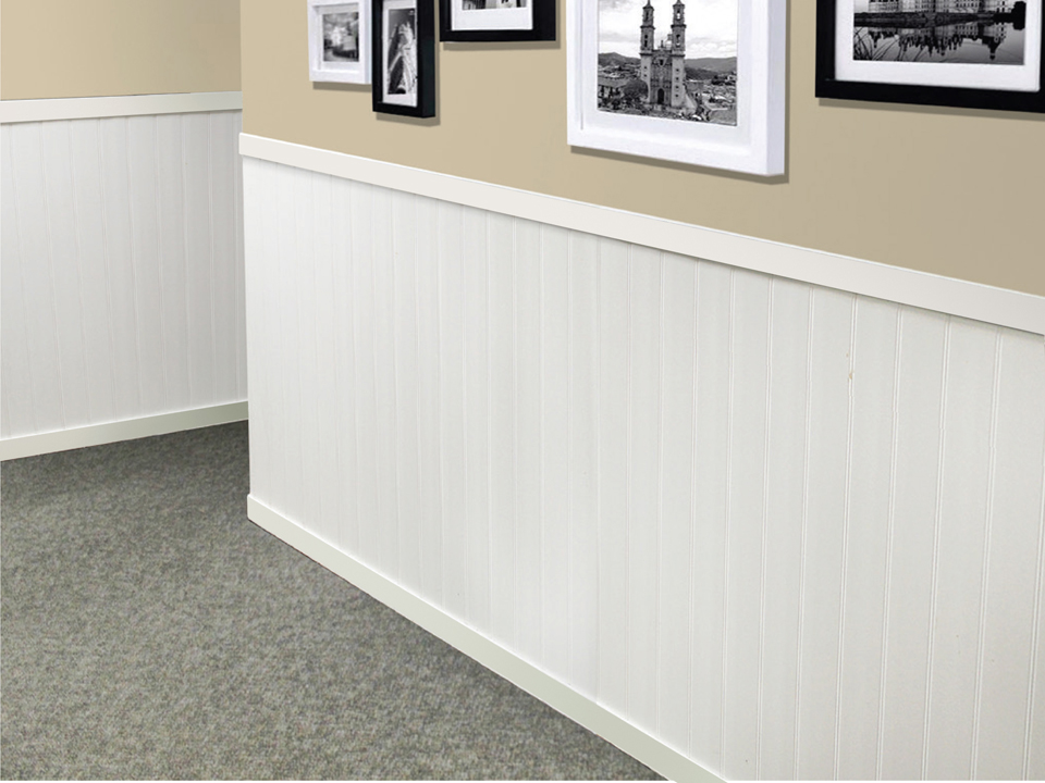 Reversible Beaded PVC Planking : Inteplast Building Products